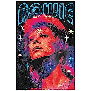 Studio B David Bowie - Non-Flocked Blacklight Poster 24 inch x 36 inch