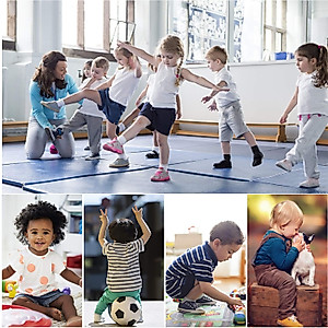 Baby Boy Socks, 12 Pairs Non Slip Toddler Socks Cotton Grip Socks Toddler Socks with Grippers for Baby Boy Infant