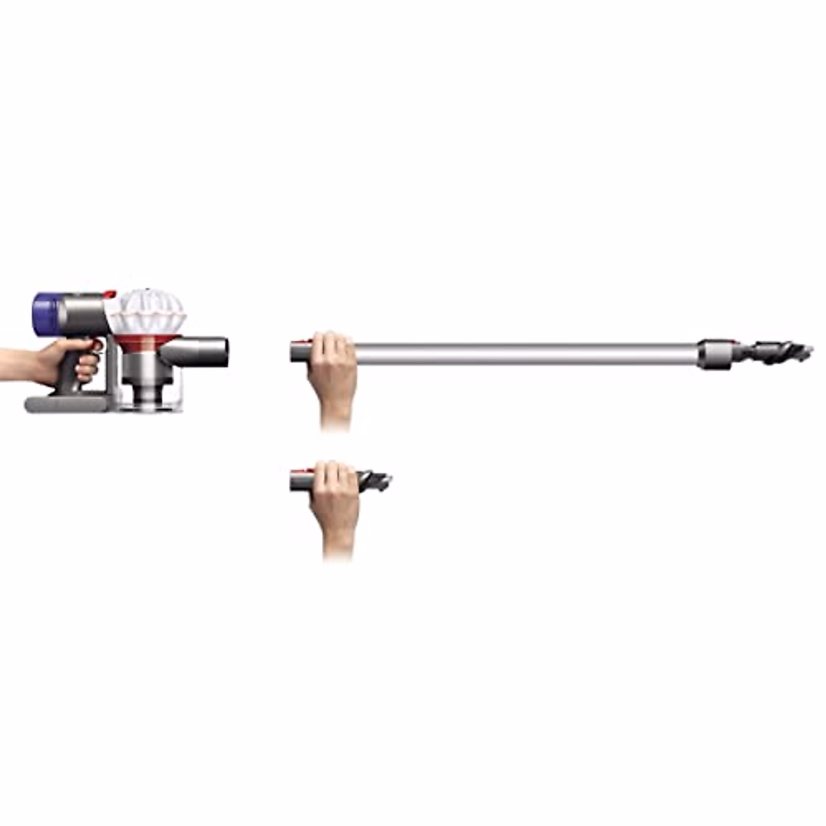 Dyson V7 Allergy HEPA Cord-Free Stick Vacuum Cleaner, White