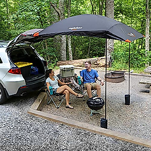 Rightline Gear Universal-Fit SUV Tailgate Portable Canopy Tent, 8 by 6 by 8.5 Feet