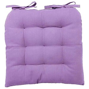 vanki Soft Chair Cushion/Pad - 14" x 14", Light Purple