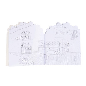 Moulin Roty La Grande Famille Sticker Book (20 Pages)