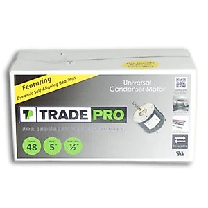 1/4 HP Single Speed 1075 RPM 230V Condenser Fan Motor