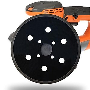 6 Inch 6 Hole Replacement Sander Pad for Ridgid R2611 Random Orbit Sander- 6" Hook & Loop Sanding Pad Work with 6 Inch Sander Disc - 1 Pack