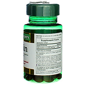 Nature's Bounty Lutein -- 20 mg - 40 Softgels