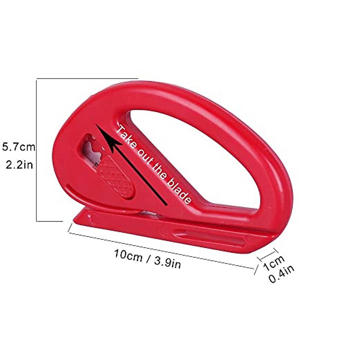 4Pcs Vinyl Cutting Tools Wrapping Paper Cutter Tool Shark Tank, Rolled Paper Cutter Knife for Window Tinting Tools, Gift Paper Wrapping, Films, Vacuum Bags