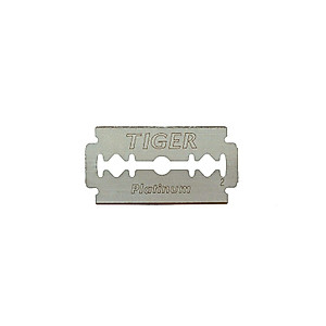 100 Tiger Platinum Double Edge Razor Blades