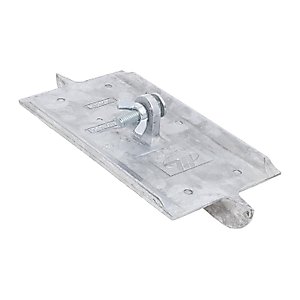 MARSHALLTOWN Zinc Double End Walking Groover, 8 x 4-3/8 Inch Blade Creates 1 Inch Grooves, Concrete Tools, Double End Blade Allows for Use in Both Directions, Eliminates Bending, 836