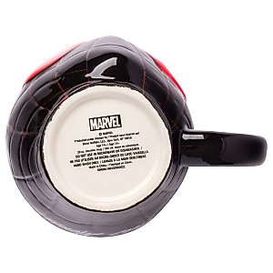 Silver Buffalo Spider-Man Miles Turn 3D Sculpted Ceramic Coffee Mug, 20 Ounces