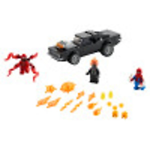LEGO Marvel Spider-Man: Spider-Man and Ghost Rider vs. Carnage 76173 Collectible Building Toy for Kids, New 2021 (212 Pieces), Multicolor