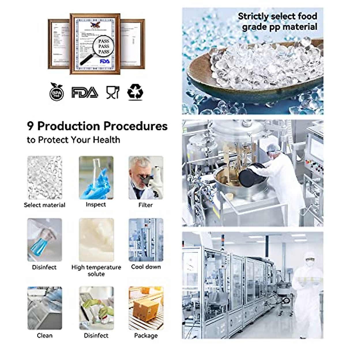 [4 Pack] Longzon Crystal Clear Ice Ball Maker Mold, Ice Cube Tray, Whiskey Ice Mold Large 2.4 Inch, Silicone Round Ice Cube Tray for Freezer, Sphere Ice Mold Maker for Whiskey, Cocktails and Drinks