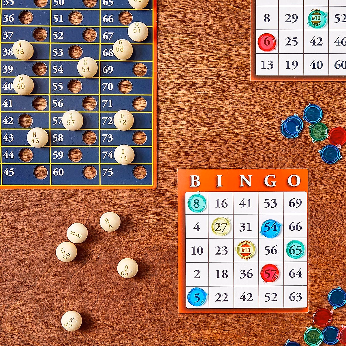 Juvale Mini Bingo Balls for Rotary Cage (0.6 in, 75 Pieces)