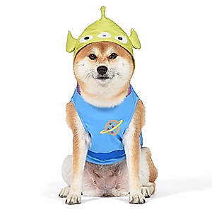 Disney for Pets Halloween Toy Story Aliens Costume -Extra Extra Large | 2XL Halloween Costumes for Dogs, Officially Licensed Disney Dog Halloween Costume for Pets, Blue (FF22909)
