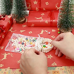 100Pcs Christmas Organza Bags, 4x6 Organza Gift Bags Snowflake Mesh Drawstring Gift Bags for Xmas Wedding Party Favor, Jewelry Candy Goodie Bags