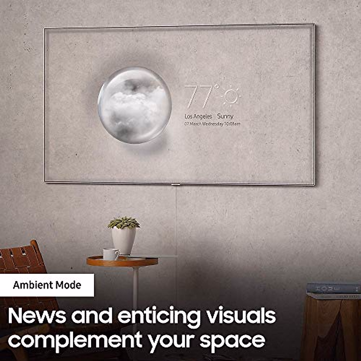 Samsung QN82Q60RAFXZA Flat 82-Inch QLED 4K Q60 Series (2019) Ultra HD Smart TV with HDR and Alexa Compatibility