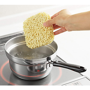 Yoshikawa SJ3199 Kurumen Tei Single Handled Pot 6.3 inches (16 cm), 2.1 L (2.1 L) with Lid, Made in Japan