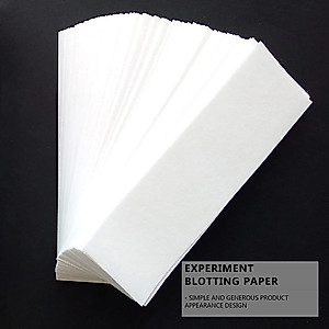 1 Set Absorbent Paper Science Papers Laboratory Paper Strip Papers for Absorbing Experiment Blotting Paper Dust Removal Paper Absorbing Paper Experiment Equipment Chemistry Paper