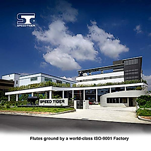 SPEED TIGER Micrograin Carbide Square End Mill - 2 Flute - ISE1/16"2T (5 Pieces, 1/16") - for Milling Alloy Steels, Hardened Steel, Metal & More –Mill Bits Sets for DIYers & Professionals