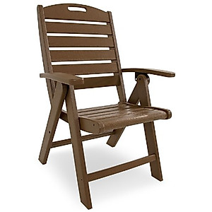 Trex Outdoor Furniture Yacht Club Folding Highback Chair, Tree House