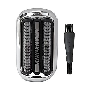73S Silver Replacement Head &1 brush for Br-aun Series 5-6 50-R1000S 50-B1300S 50-R1320S 50-R1300S 50-M4000cs Razor Blade(Silver)