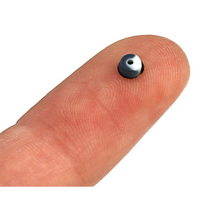 Teak Tuning Bubble Bushings Pro Duro Series in Black and White Swirl - Extra Loose (51A) - Custom Molded Fingerboard Tuning