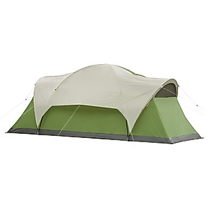 Coleman 8-Person Tent for Camping | Montana Tent with Easy Setup, Green