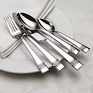 Oneida Maderno 65-Piece Flatware Set, Service for 12