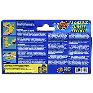 Zoo Med Laboratories SZMTA41 Zoo Floating Turtle Feeder, Yellow