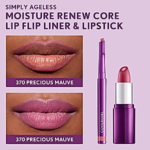 COVERGIRL Simply Ageless Lip Flip Liner, Precious Mauve, Pack of 1