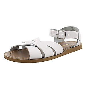 Salt Water Sandals by Hoy Shoe Original Sandal (Toddler/Little Kid/Big Kid/Women's), White, 3 M US Infant