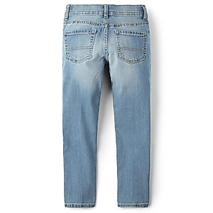 The Children's Place boys Stretch Straight Leg Jeans, Denim, 6