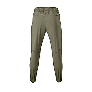 EvoShield Men's Standard Woven Jogger, Olive, Large