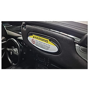 Replacement Sunvisor Vanity Mirror Cover for Porsche 996, 997, 987 Boxster, Cayman