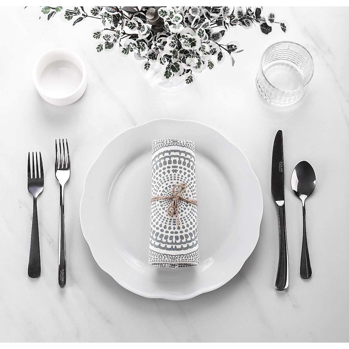 Y YHY 30 oz Pasta Bowls & 10.6" Dinner Plates