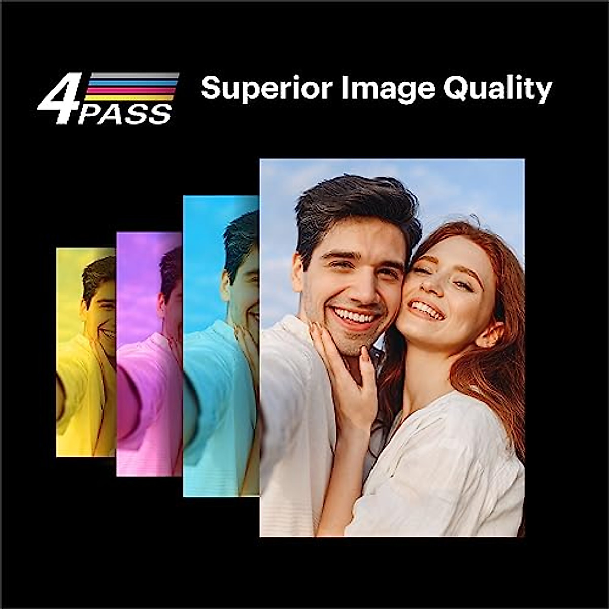 KODAK Mini Shot 3 Retro 4PASS 2-in-1 Instant Digital Camera and Photo Printer (3x3 inches) Initial 8 Sheets + 60 Sheets Gift Bundle, Yellow (NOT Zink)