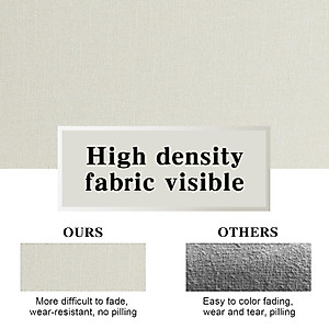 EzKamfort Chair Cushions for Kitchen Chairs - Memory Foam Chair Pads and Cushions Set of 4, Non Slip Chair Pads Cushion with Ties, Indoor Chair Cushion Dining Room Chair Pads Seat Cushion Dining Chair