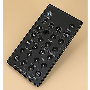 Replacement Remote Control for Bose Wave Music Radio System-Generation The 1,2,3,4th