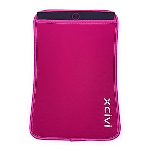 Neoprene Sleeve Case for Boogie Board Jot 8.5 LCD eWriter Board and Basics Reusable Writing Pad (Pink)