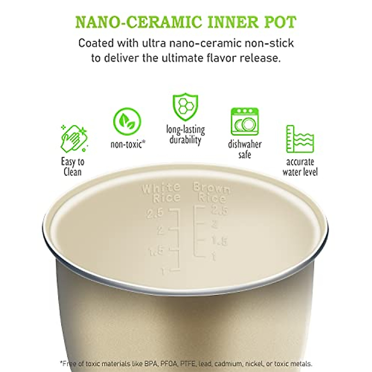 TLOG Mini Rice Cooker 2.5 Cups Uncooked, Healthy Ceramic Coating Portable Rice Cooker, 1.2L Travel Rice Cooker Small for 1-3 People, Personal Rice maker, Food Steamer, 12 Hours delay timer, Multi-cooker for Grains, Oats