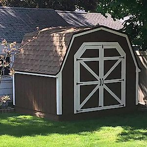 4 inch T Strap Hinges, Heavy Duty T-Strap Shed Door Hinges Gate Hinges, Tee Hinge for Wooden Fences,Yard Door,Barn Door Gates, Wrought Rustproof 6PCS