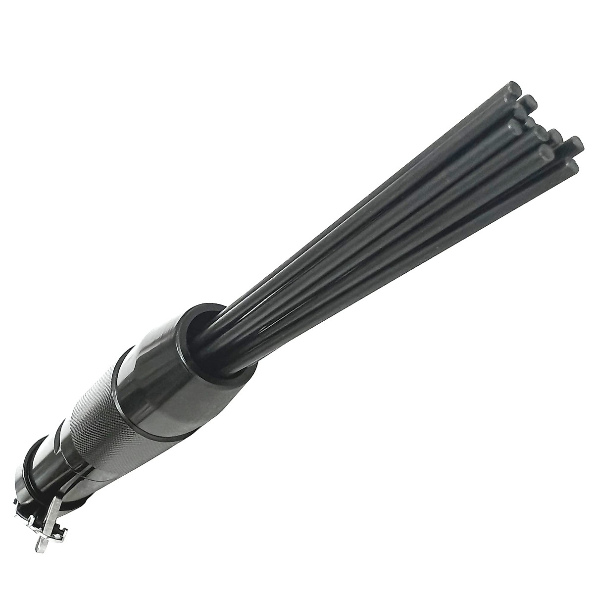 TOOLPEAK Compact air needle scaler air-powered pneumatic rust paint weld removal tool, pneumatic needle scaler