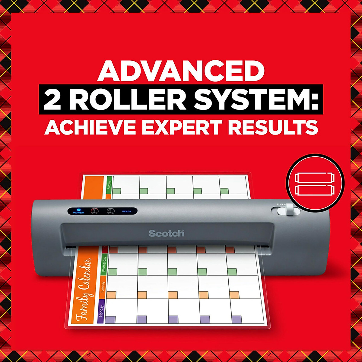 Scotch Thermal Laminator, 2 Roller System for a Professional Finish, Use for Home, Office or School, Suitable for use with Photos (TL901X)