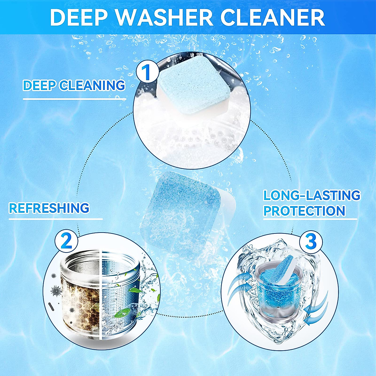 Galitoon washing machine cleaner