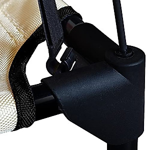 Floppy Dawg Just Chillin’ Elevated Dog Bed. LuxLife Edition - Premium Cot Includes Two Designer Canopies. Lightweight and Portable, Indoor or Outdoor. Chill in Style on Raised Breathable Mesh Fabric.