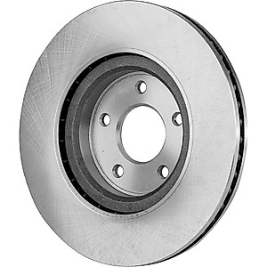 SureStop Front Brake Disc Compatible with 2013-2020 Nissan Pathfinder and 2015-2020 Murano 5 Lugs Driver or Passenger Side