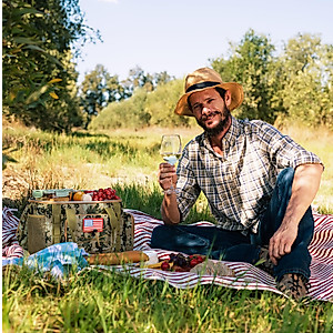 Maelstrom Tactical Lunch Box, Insulated Lunch Bag for Men, Durable Leakproof Soft Cooler Bag with Detachable MOLLE Bags, Large Lunch Tote for Adult Women Work,Picnic,20 Cans/15 L, Camouflage