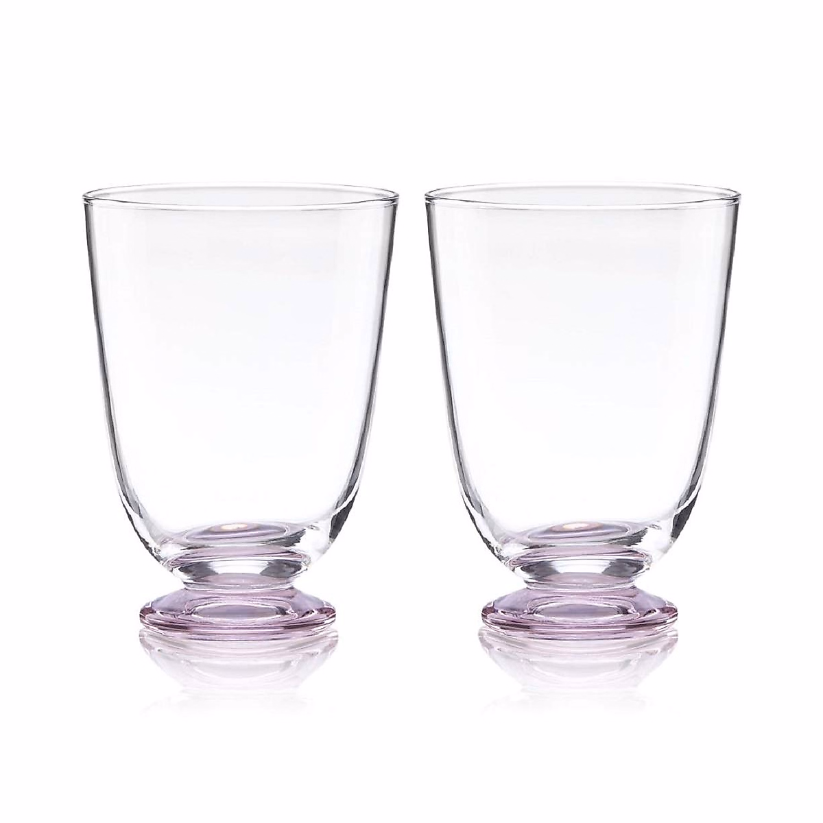 kate spade new york ~ Charles Lane ~ Blush Stemless Wine ~ Set of 2