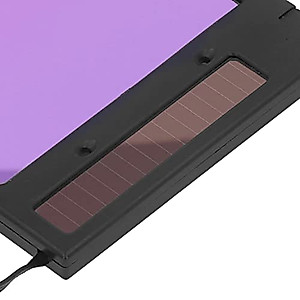 Welding Helmet Lens, Sensitive Arc Sensor, Industrial Use Protective Auto Darkening Welding Filter for Welders