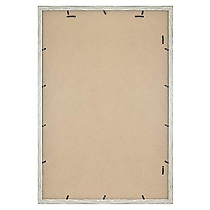 MCS Studio Gallery 24x36 Poster Frame Gray Woodgrain, Vertical & Horizontal Wall Hanging Large Picture Frame for Photos, Posters & Art Prints (2-Pack)