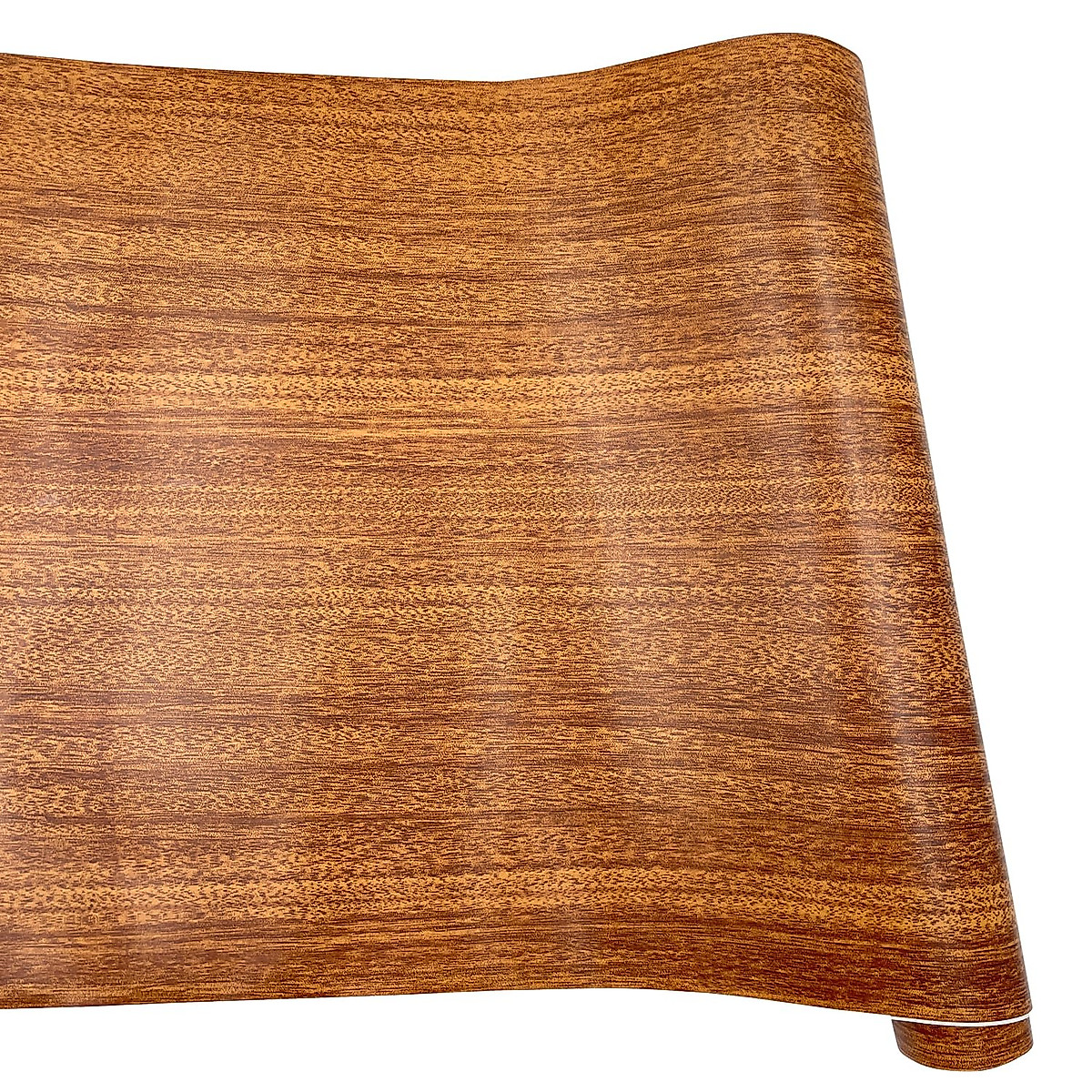 Yifely Brown Wood Textured Vinyl Drawer Paper Self-Adhesive Shelf Liner Countertop Sliding Door Sticker 17.7 Inch by 9.8 Feet